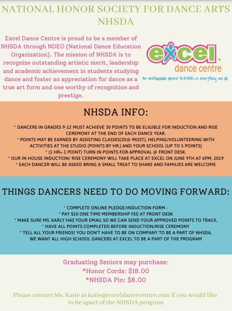 Company - Excel Dance Centre