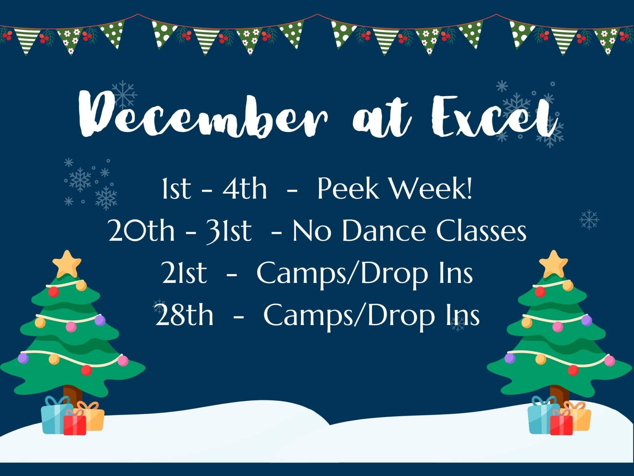 Calendar - Excel Dance Centre